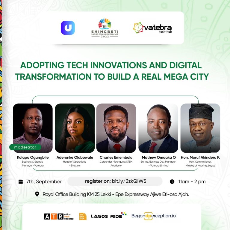 Leveraging Technology To Make Lagos A Smart City -Techuncode, Vatebra Hub - Techuncode